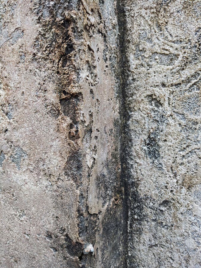 Closeup of Weathered Cement Wall Texture Stock Image - Image of ...