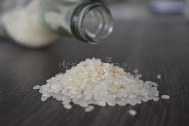 Closeup of White Rice â€“ Can Be Used As a Background Stock Image ...
