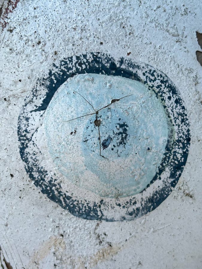 Closeup Abstract Scratches on White Painted Metal Wall Stock Photo ...