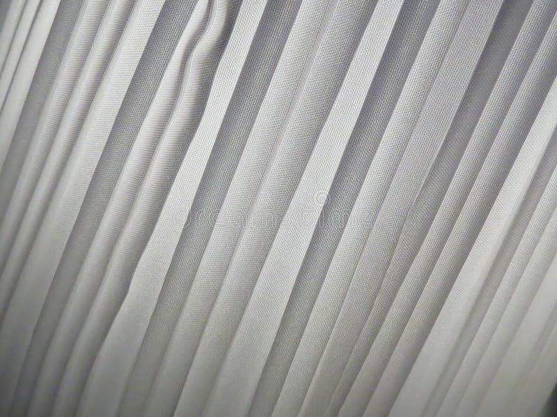 Closeup of White Pleated Cloth Textural Details Stock Photo - Image of ...