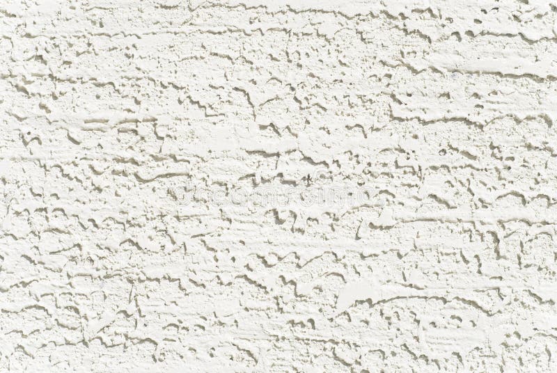 Closeup of White Stucco stock image. Image of troweled - 18730539
