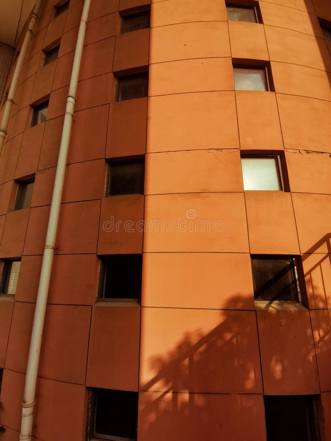 Closeup of Windows of a Modern Building Stock Image - Image of windows ...