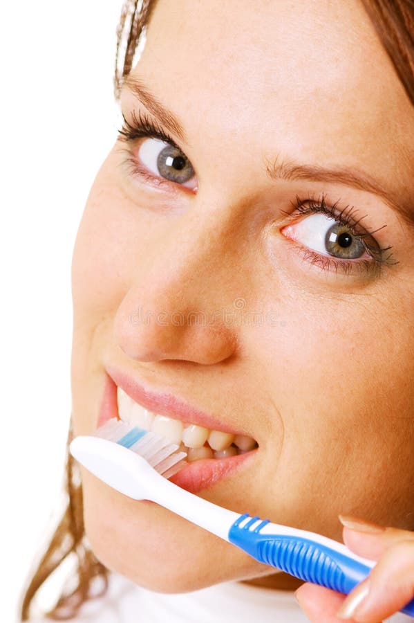 Taking chewing gum stock image. Image of dentist, clear - 9783499