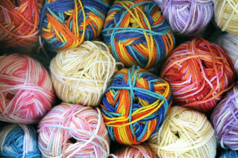 Wool clews stock photo. Image of clew, tangled, yarn, thread - 3880914