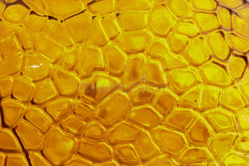 Closeup Yellow Glass Texture . Stock Photo - Image of closeup, surface ...
