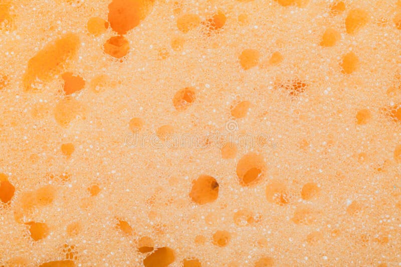 Closeup Yellow Sponge, Close-up Photography, Yellow Texture Stock Image ...