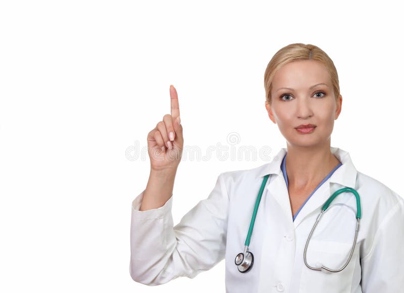 6,753 Doctor Female Finger Pointing Stock Photos - Free & Royalty-Free ...