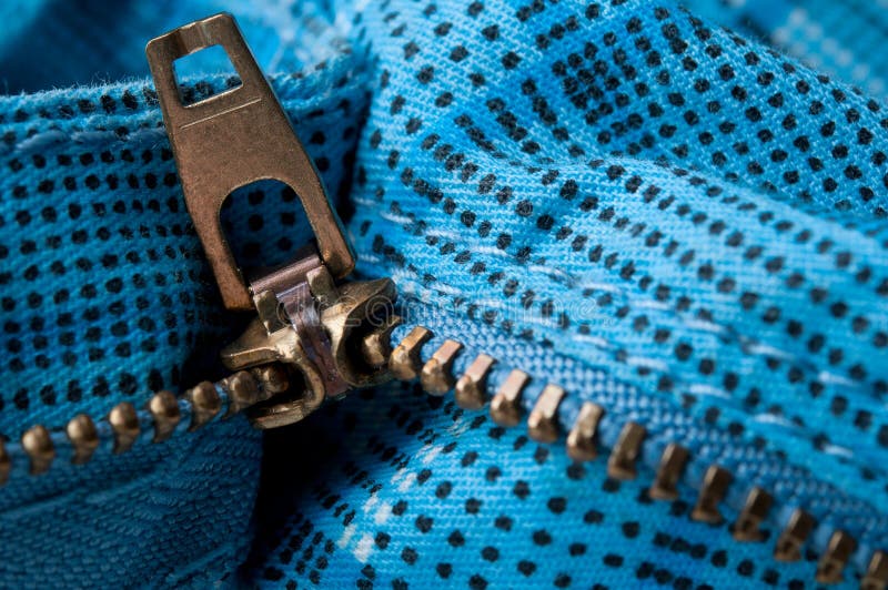 Closeup of zipper stock image. Image of black, garment - 22688671