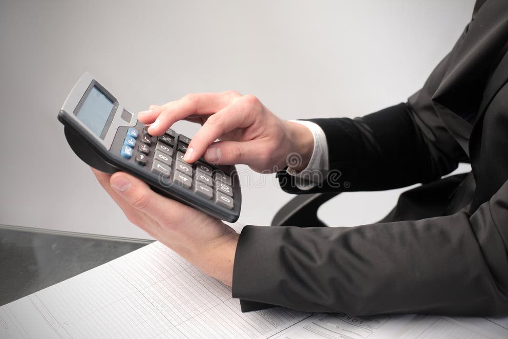 Closing balance stock image. Image of hand, button, finance - 23428595