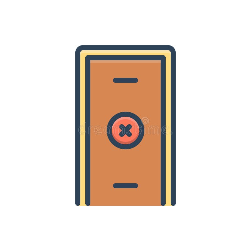 Color Illustration Icon for Closing, Closeout and Cessation Stock ...