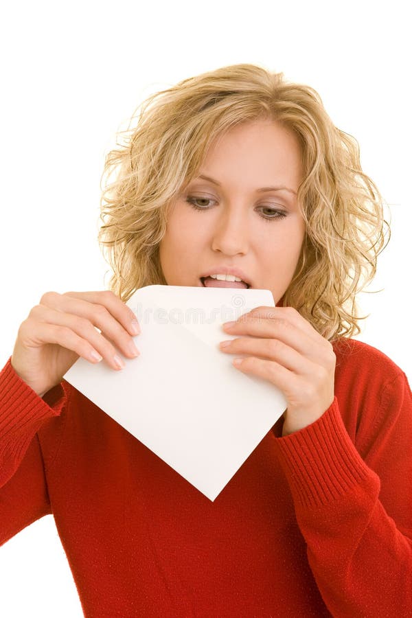 Licking Envelope Stock Photos - Download 35 Royalty Free Photos