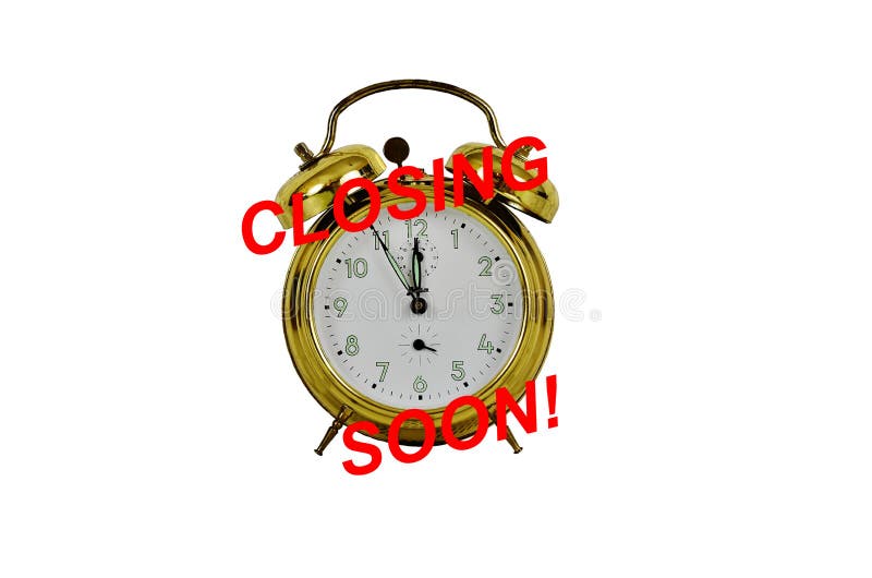 Closing Soon Stock Illustrations – 111 Closing Soon Stock Illustrations ...