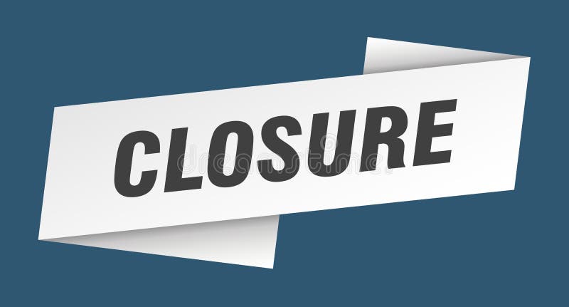 Closure label stock vector. Illustration of emblem, template - 158944600