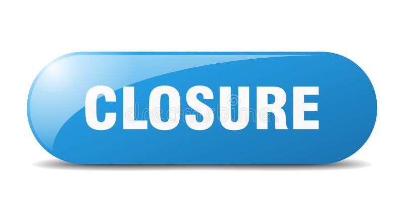 Closure Banner Stock Illustrations – 661 Closure Banner Stock ...