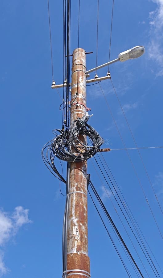 Closure Optical Fiber With Cable Stock Photo - Image of optic, network ...