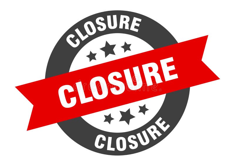 Closure Sticker Stock Illustrations – 308 Closure Sticker Stock ...
