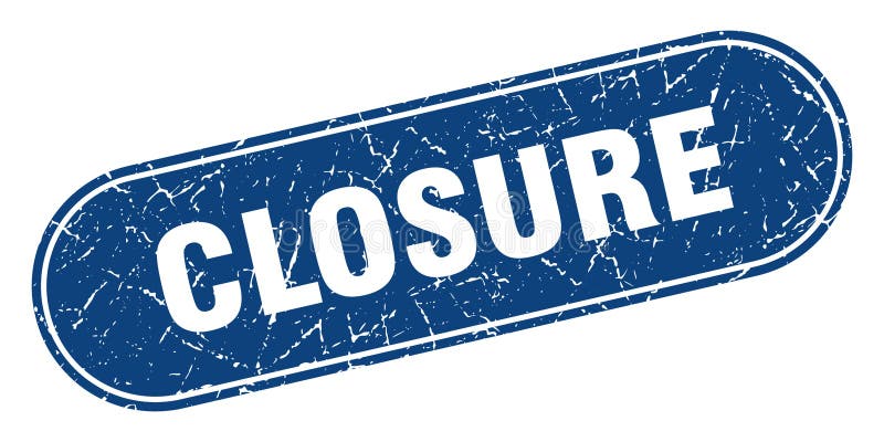 Closure Sign Stock Illustrations – 2,661 Closure Sign Stock ...