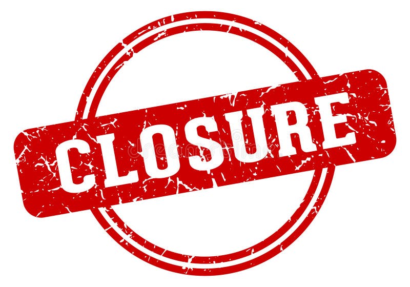 Closure stamp stock vector. Illustration of seal, closure - 347741861