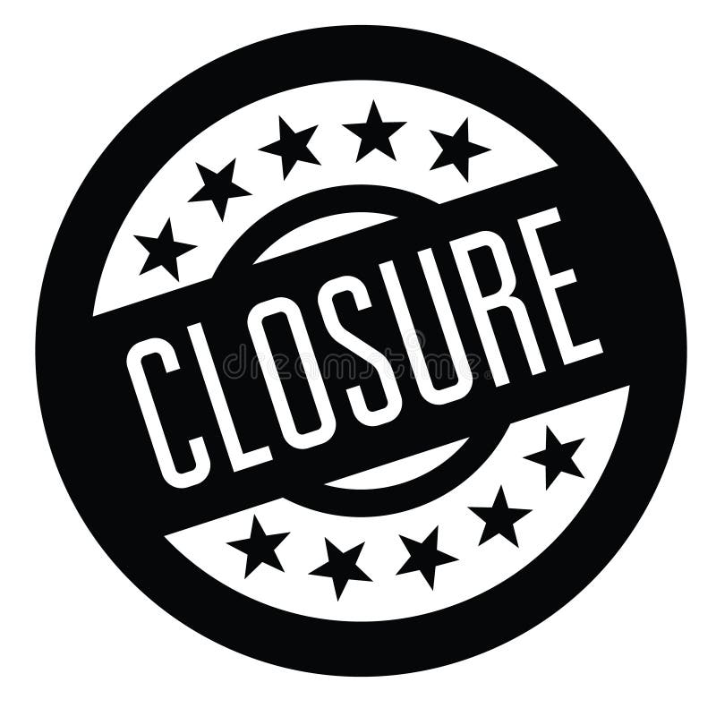 Closure Sticker Stock Illustrations – 308 Closure Sticker Stock ...
