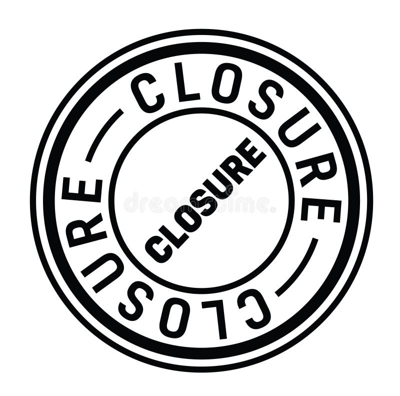 Closure Sticker Stock Illustrations – 308 Closure Sticker Stock ...
