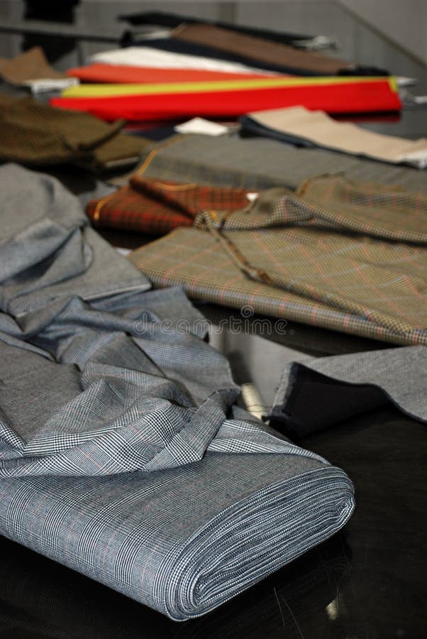 Tailoring, Cut and Confection Stock Image - Image of tailor, shop: 90046013