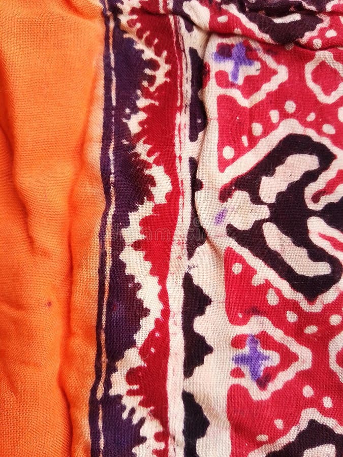 Cloth with Batik Motif from Indonesia Stock Photo - Image of batik ...