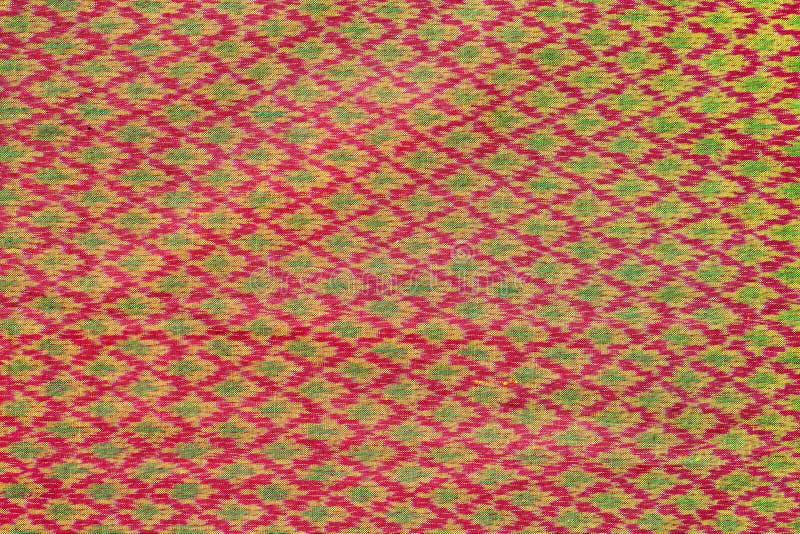 Cloth Fabric Color Thai Asian Culture Stock Image - Image of closeup ...