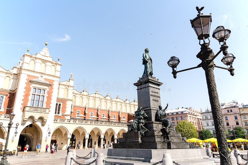 Cloth Hall in Krakow. editorial image. Image of facade - 96937620