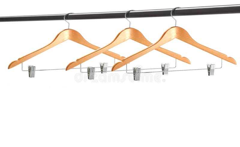Cloth hanger stock image. Image of storage, object, hanger - 14790401