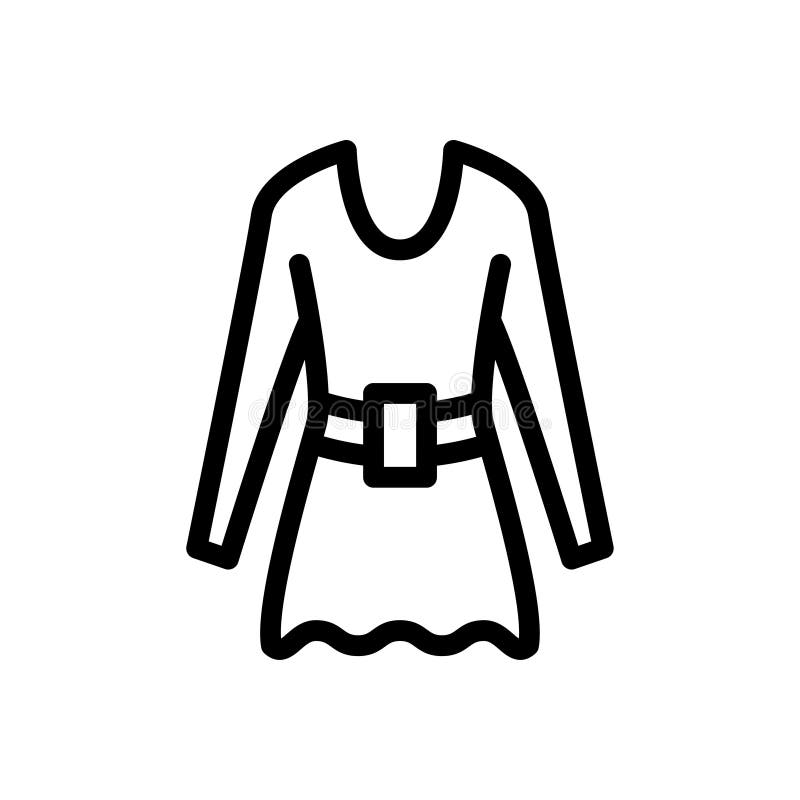 Cloth thin line icon stock vector. Illustration of blazer - 191901354