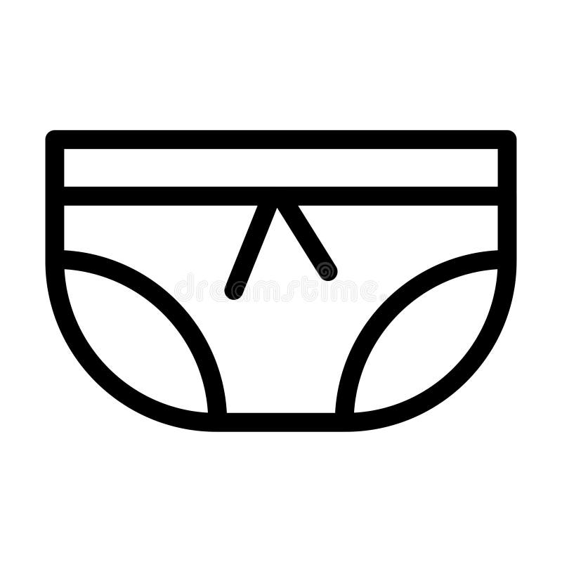 Cloth Vector Thin Line Icon Stock Vector - Illustration of desktop ...