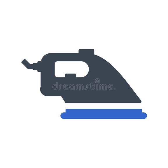 Cloth iron icon stock vector. Illustration of tools - 288037541
