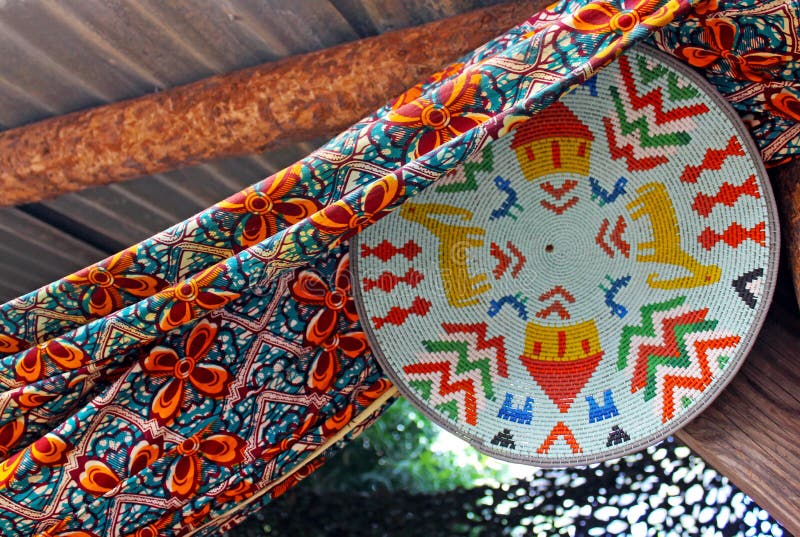 Cloth Ceilings with Indian Art Stock Photo - Image of ceilings, drawing ...