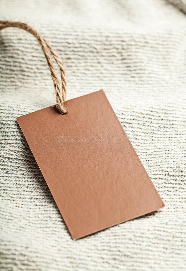 Blank Brown Tall Product Package, Box. Carton Pack Mockup Stock Photo ...