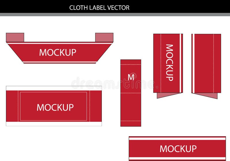 Cloth Label and Tags Vector File Stock Vector - Illustration of symbol ...