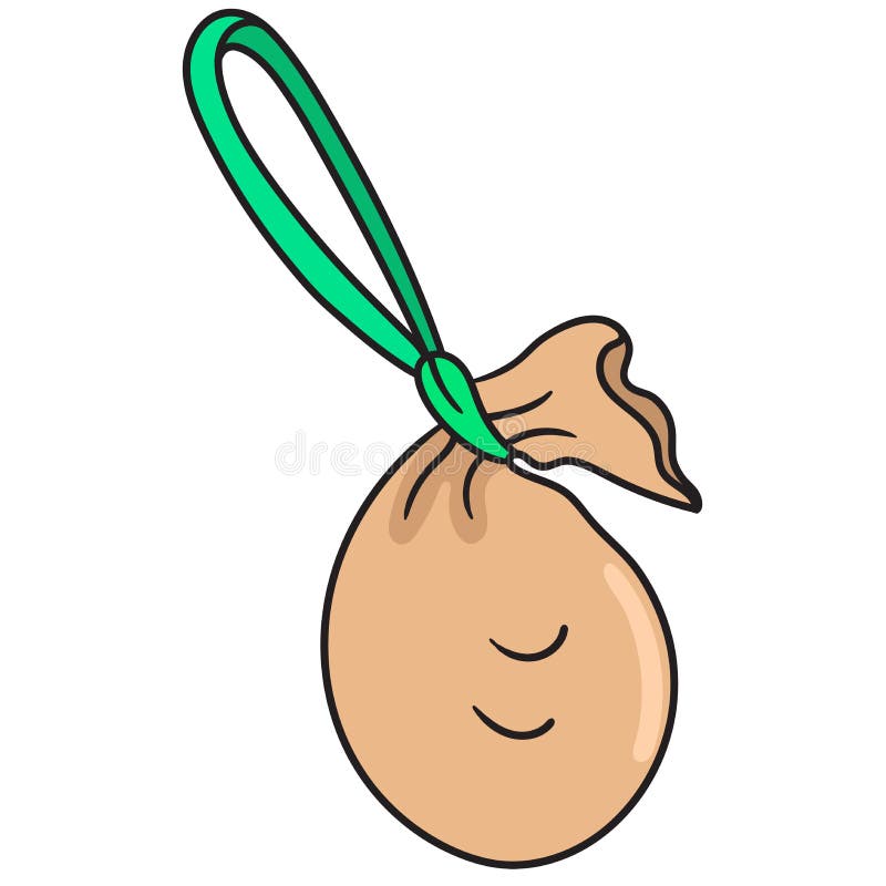 Cloth Pouch Icon, Doodle Kawaii. Doodle Icon Image Stock Vector ...