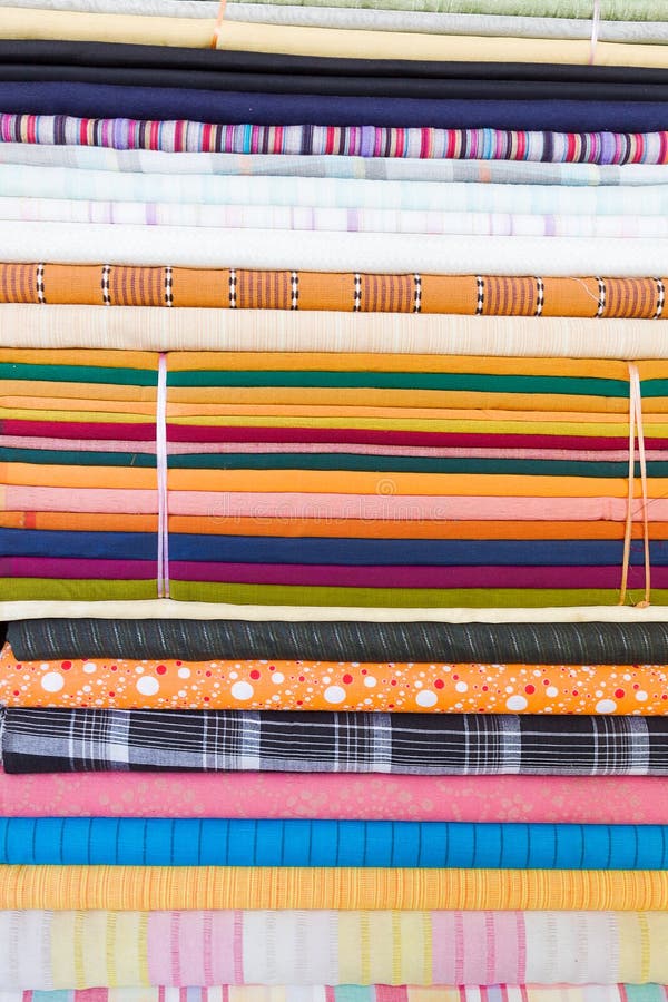 Cloth stack stock image. Image of cloth, material, silk - 39082643