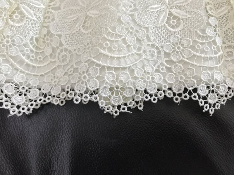 White Flower Pattern Lace Cloth Stock Photo - Image of fresh, cute ...