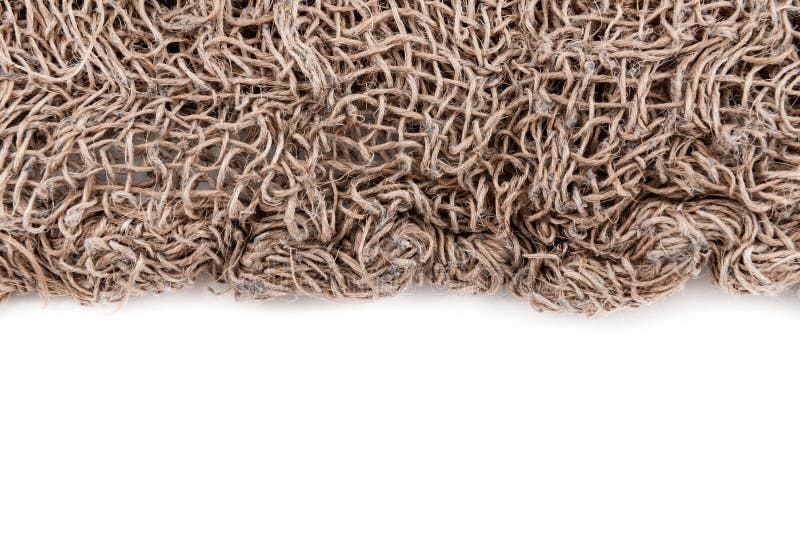 Cloth. the Texture of the Burlap Fabric is Close-up. Packaging Material ...