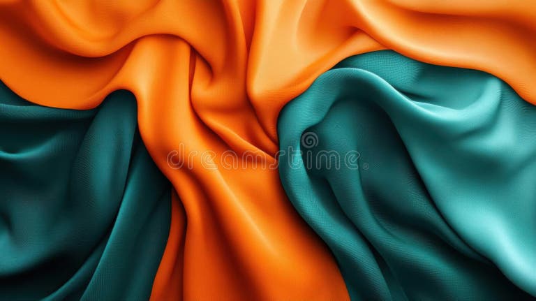 Cloth Texture Flows with Bright and Bold Colors, Gentle and Smooth ...