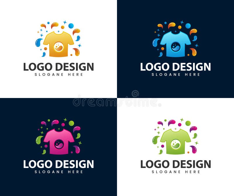 Cloth Wash Logo Designs Laundry Logo Template Designs. Logo Design ...