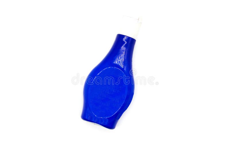 Cloth Whitner Bottle on White Background with Selective Focus , Stock ...