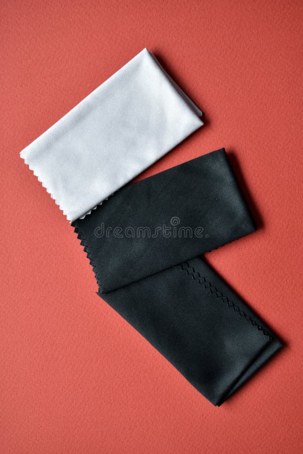 Cloth Wipes for Wiping the Optics and the Camera Matrix Stock Image ...