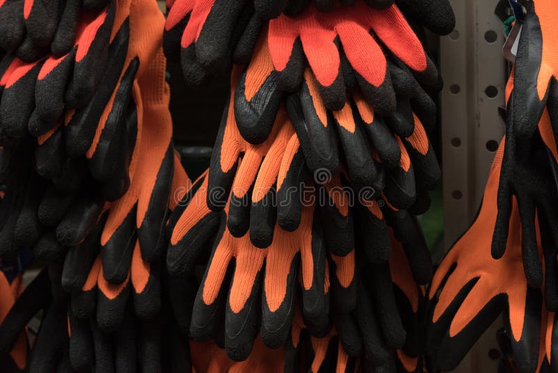 Cloth work gloves stock photo. Image of clothes, mittens - 60703954