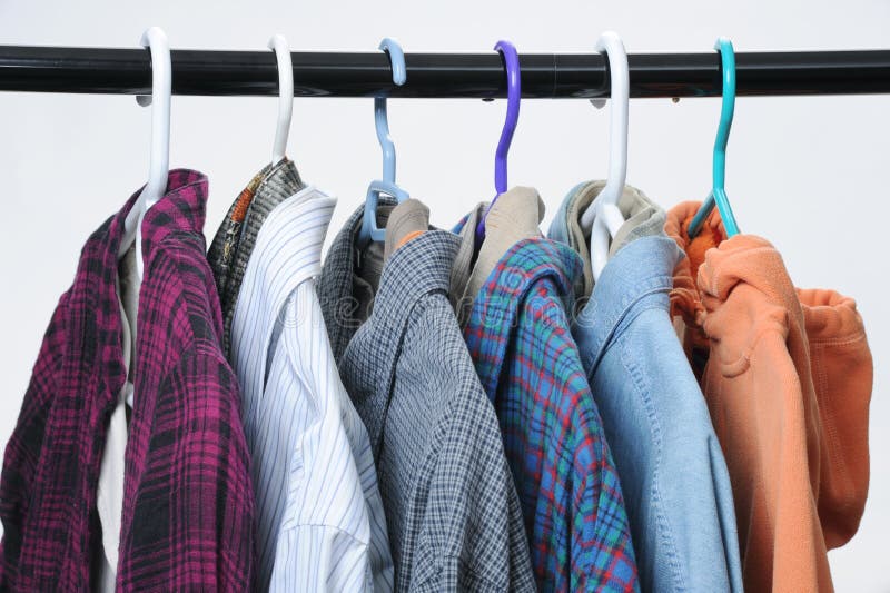 Clothes stock image. Image of striped, variety, cotton - 12590499