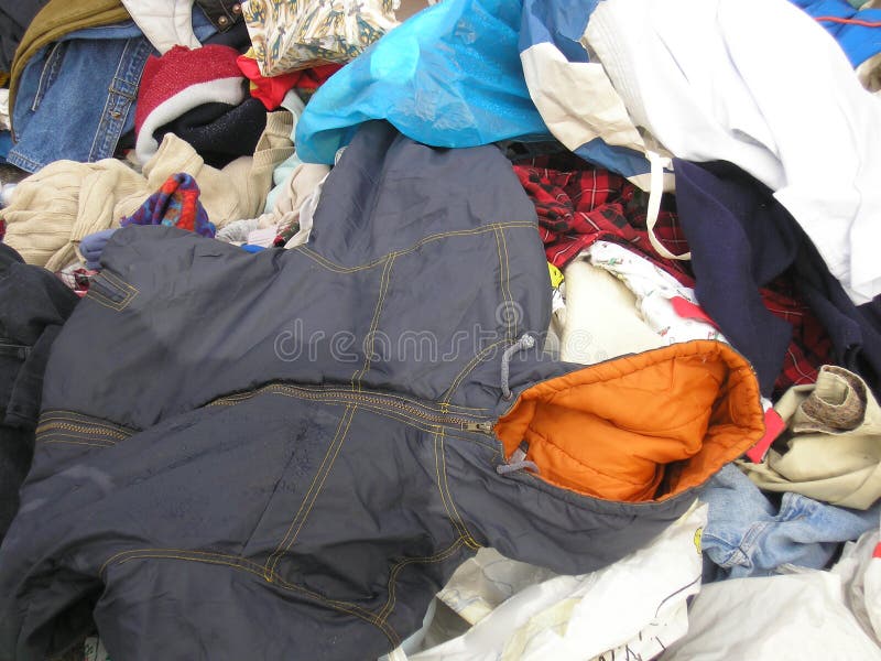 Clothes stock image. Image of homeless, colour, used, poverty - 7300699