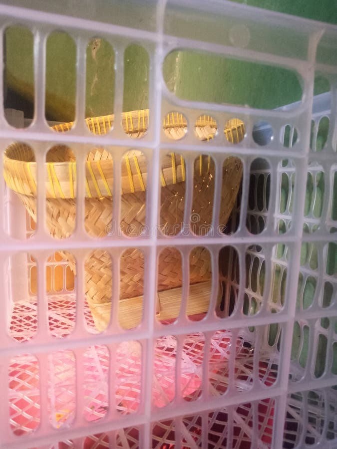 Clothes Basket in the House Indoor on Stock Image - Image of clothes ...