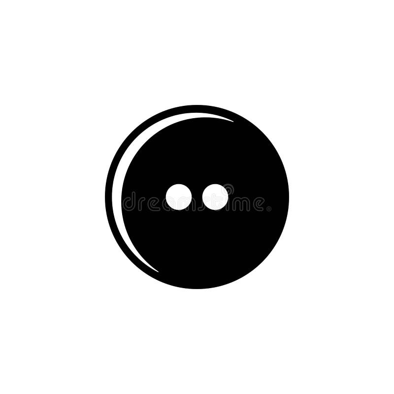Clothes Buttons Logo Vector Free Stock Vector - Illustration of black ...