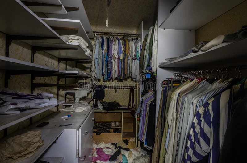 Clothes chest in house editorial photography. Image of uninhabited ...