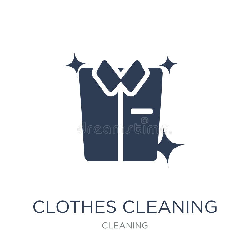 Clothes Cleaning Icon. Trendy Flat Vector Clothes Cleaning Icon Stock ...